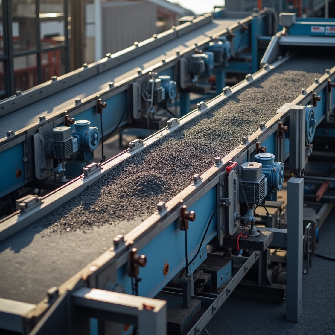 Conveyor Belt - Asphalt Equipment Maintenance Establishment