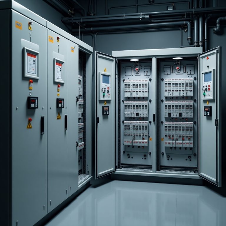 Electrical Control Panel - Asphalt Equipment Maintenance Establishment